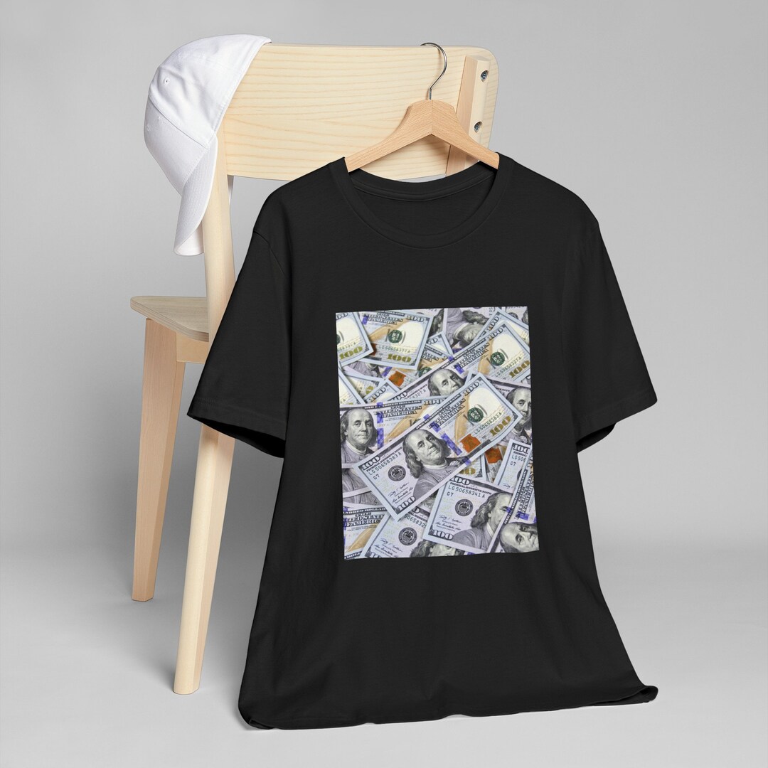 Unisex Jersey Short Sleeve Tee, Money Design - Etsy