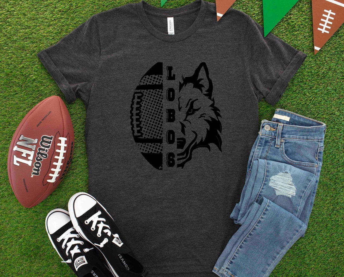 Lobos Football Athletic Teams SVG PNG EPS Jpg Go Lobos - Etsy