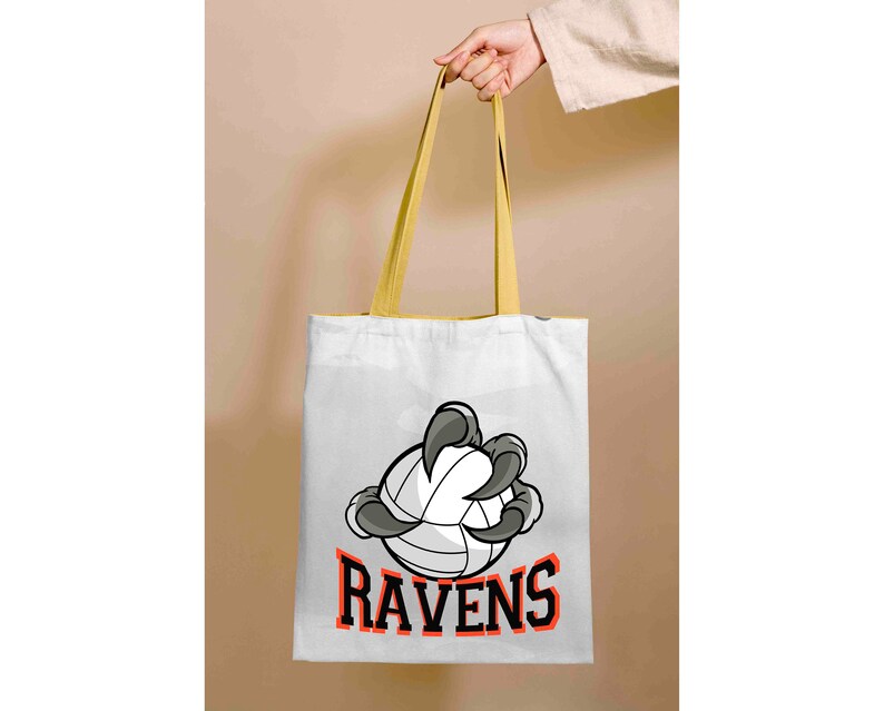Ravens Claw Volleyball SVG PNG EPS Ravens Athletic Teams Svg, Go Ravens ...