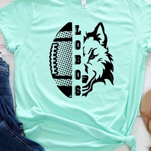 Lobos Football Athletic Teams SVG PNG EPS Jpg Go Lobos Football ...