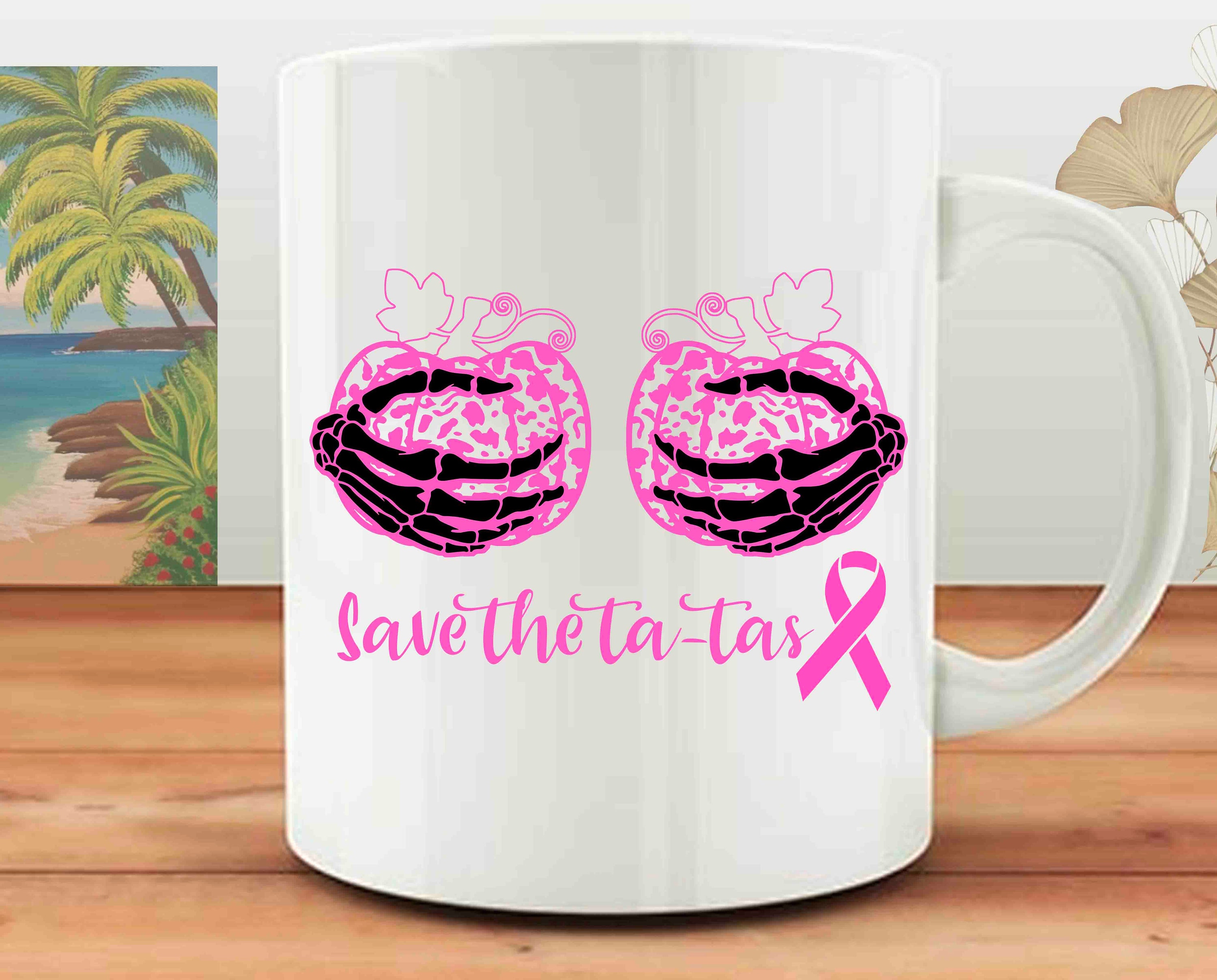 Save the Tatas PNG SVG EPS Save the Pumpkins, We Wear Pinksvg, Cancer ...