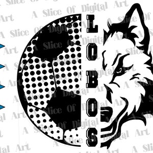 Lobos Soccer Athletic Teams SVG PNG EPS Jpg Go Lobos Soccer Volleyball ...