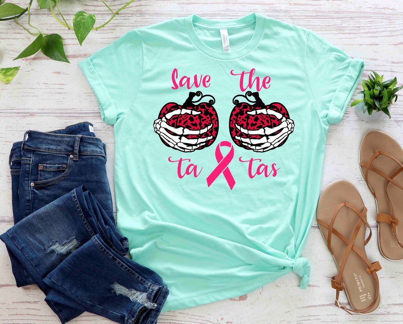 Save the Ta-tas PNG JPG Save the Pumpkins Png We Wear Pink Png - Etsy