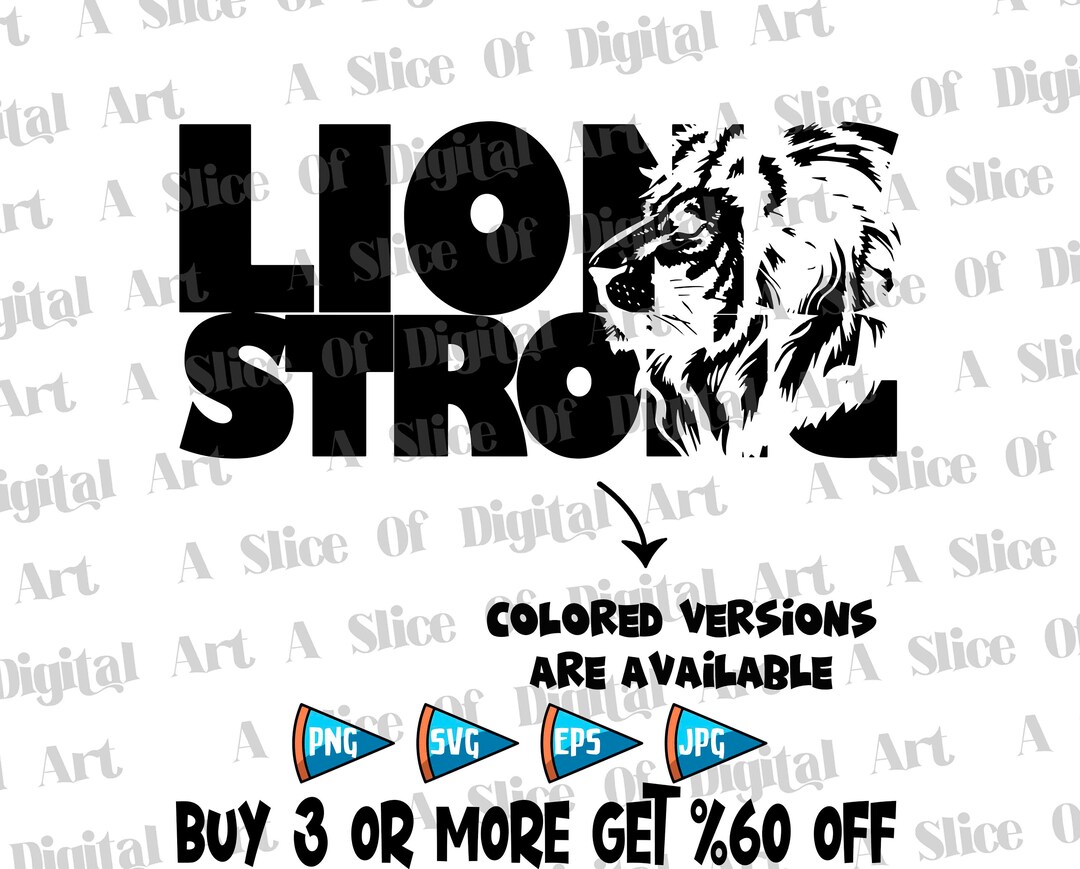 Lions Strong Athletic Teams SVG PNG EPS, Go Lions Team Svg, Basketball ...