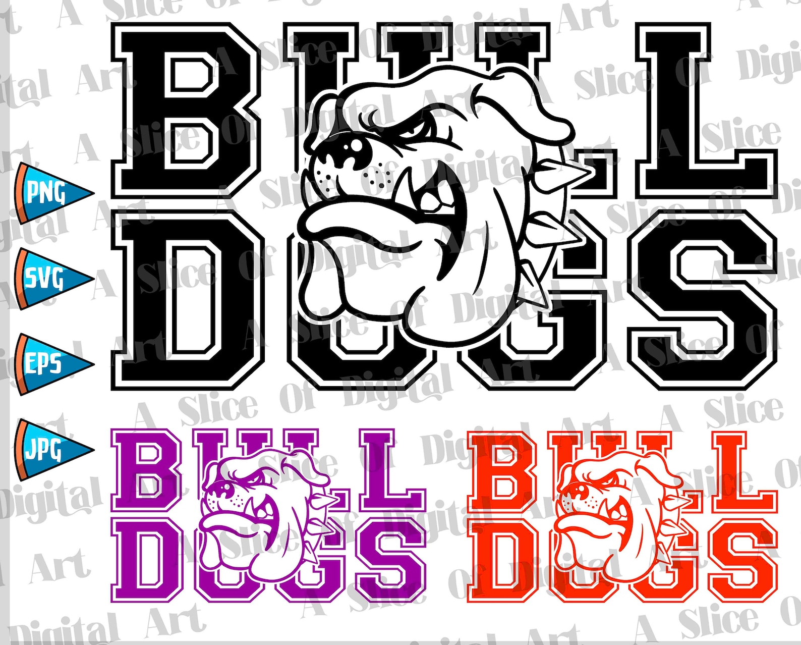 Bulldogs Retro Athletic Teams Png Svg Eps Bulldogs Team Shirt Go ...