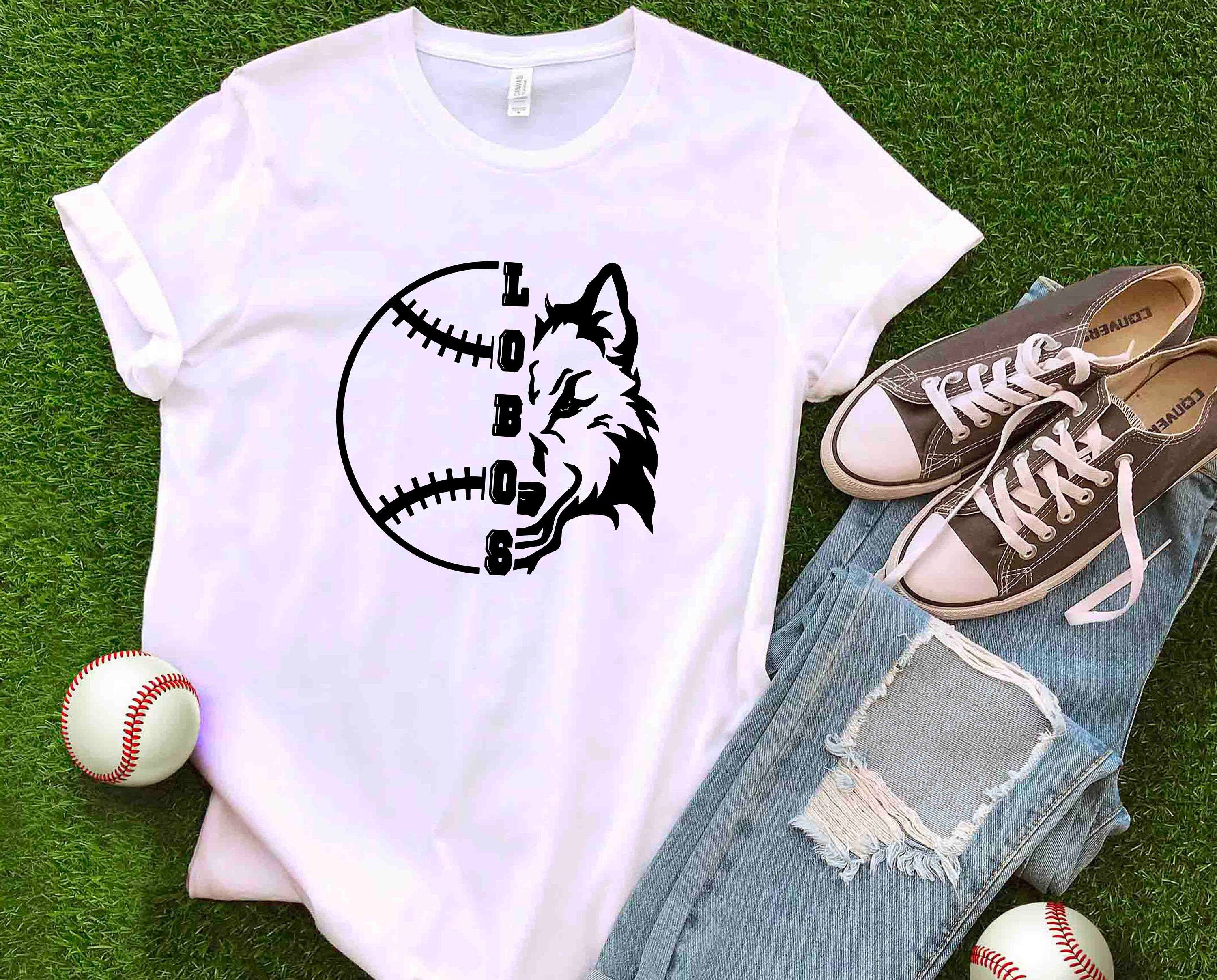 Lobos Baseball Softball Athletic Teams SVG PNG EPS, Go Lobos Softball ...