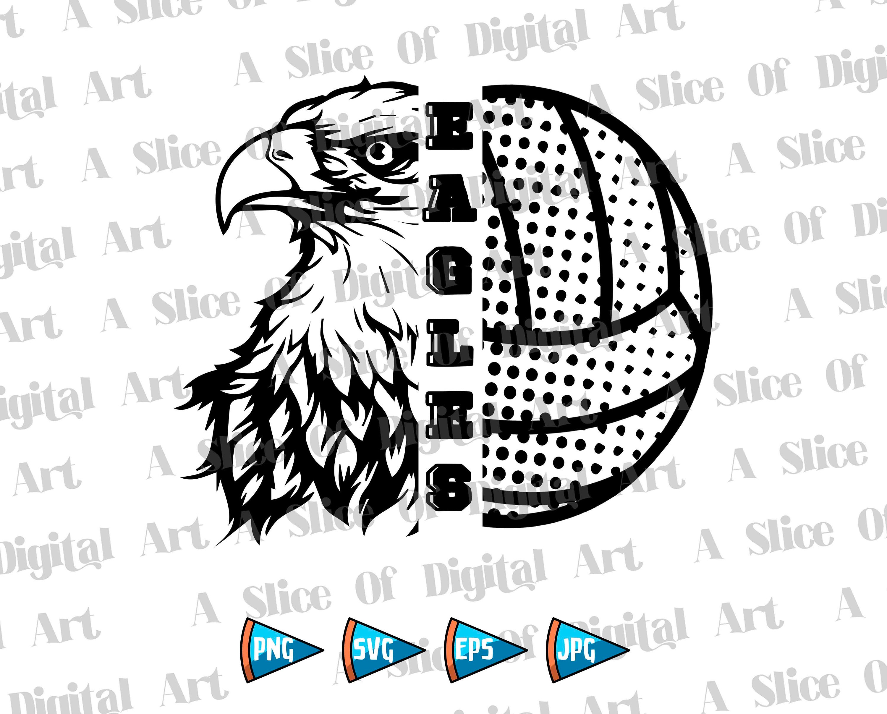 Eagles Volleyball Athletic Teams SVG PNG EPS Jpg Go Eagles Volleyball Basketball Football ...