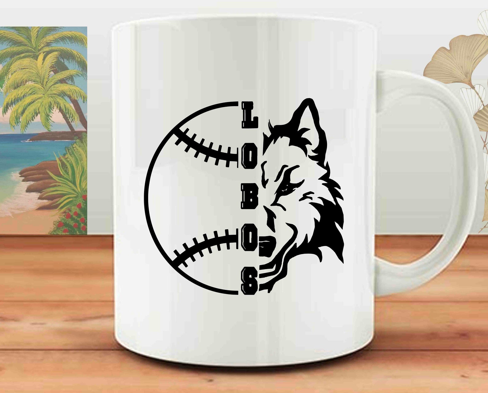 Lobos Baseball Softball Athletic Teams SVG PNG EPS, Go Lobos Softball ...