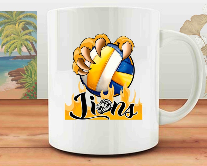 Lions Claw Volleyball Team PNG, Go Lions Volleyball, Athletics Lions ...