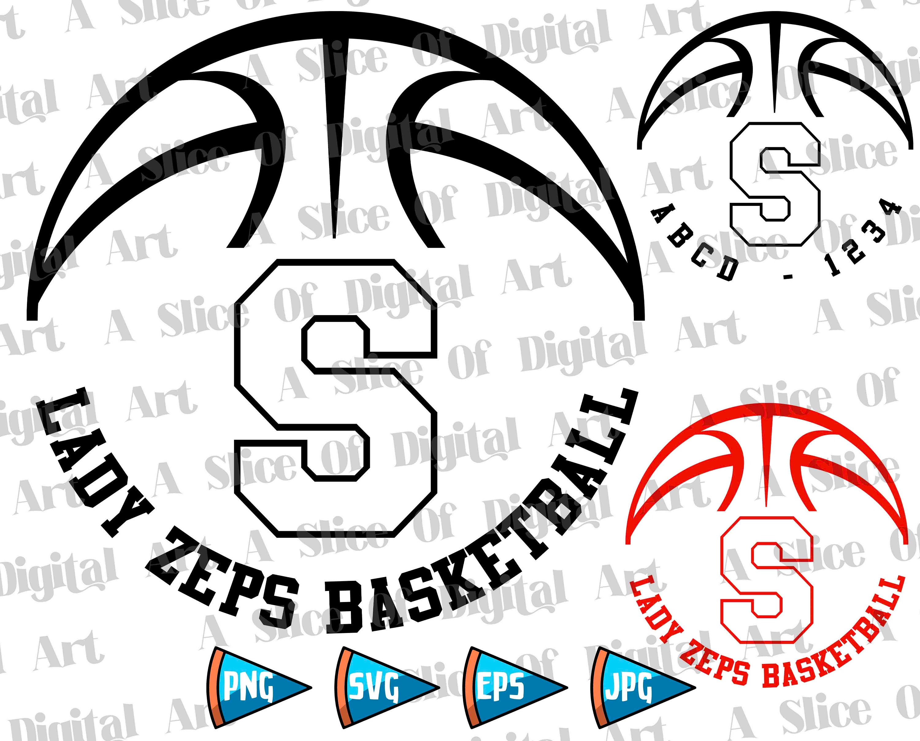 Custom Basketball Team PNG SVG EPS Personalized Basketball Team Design ...