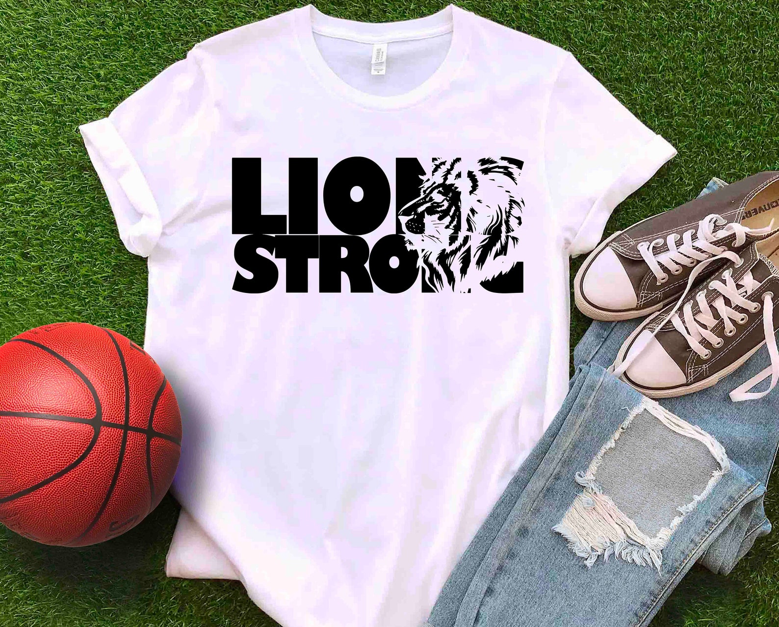 Lions Strong Athletic Teams SVG PNG EPS Jpeg Go Lions - Etsy