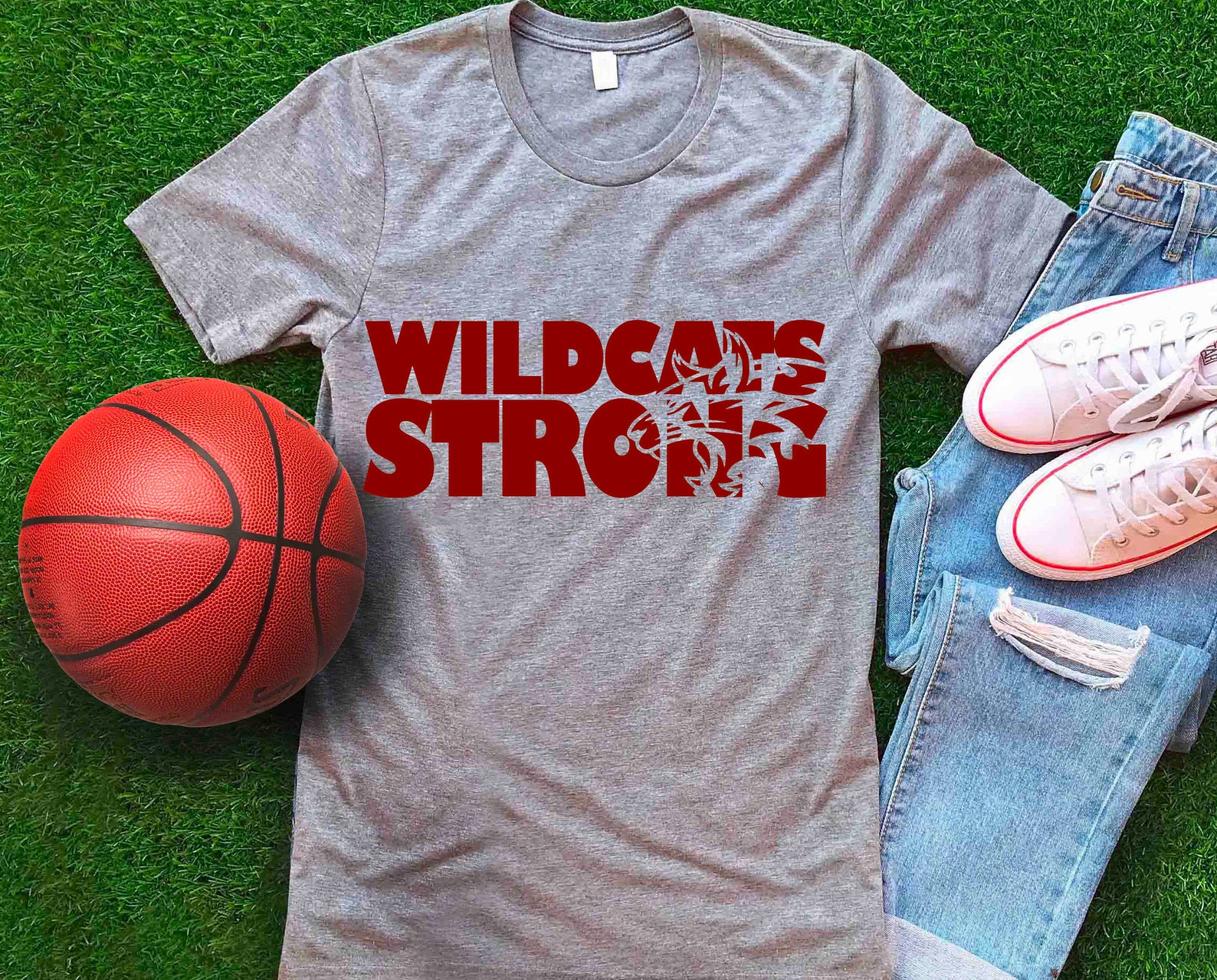 Wildcats Strong Athletic Teams SVG PNG EPS, Go Wildcats Basketball ...