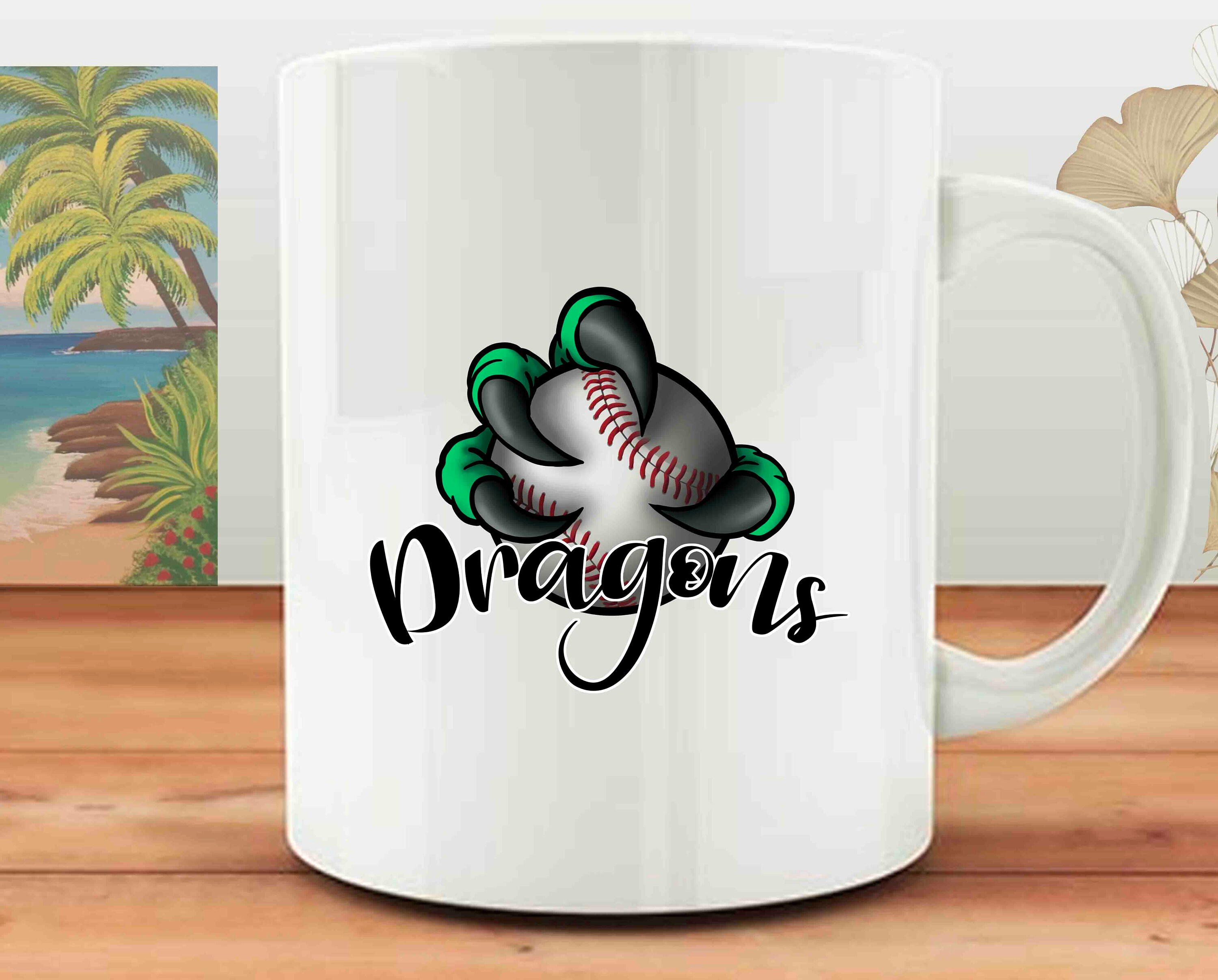 Dragons Claw Baseball Athletic Teams PNG JPEG, Go Dragons Baseball Png ...