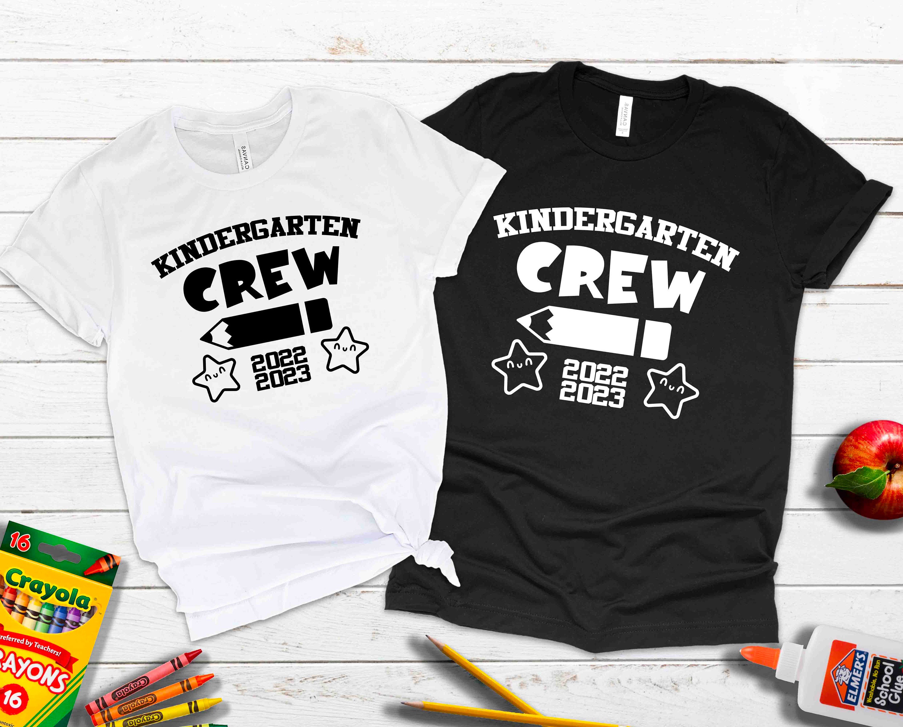 Kindergarten Crew PNG SVG Elementary Teacher First Day of School ...