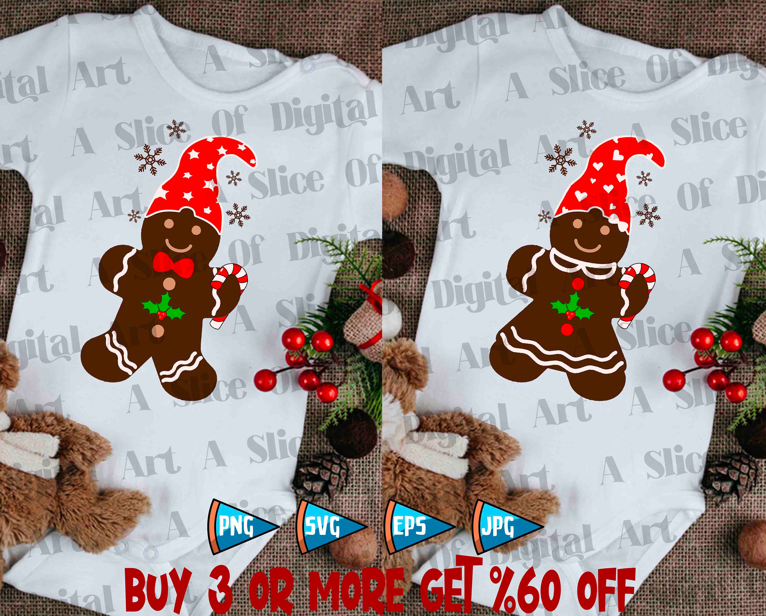 Black Gingerbread Christmas Cookie SVG PNG EPS Gingerbread Boy - Etsy