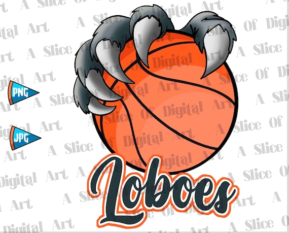 Loboes Basketball Athletic Teams Png Jpg Go Loboes Basketball - Etsy
