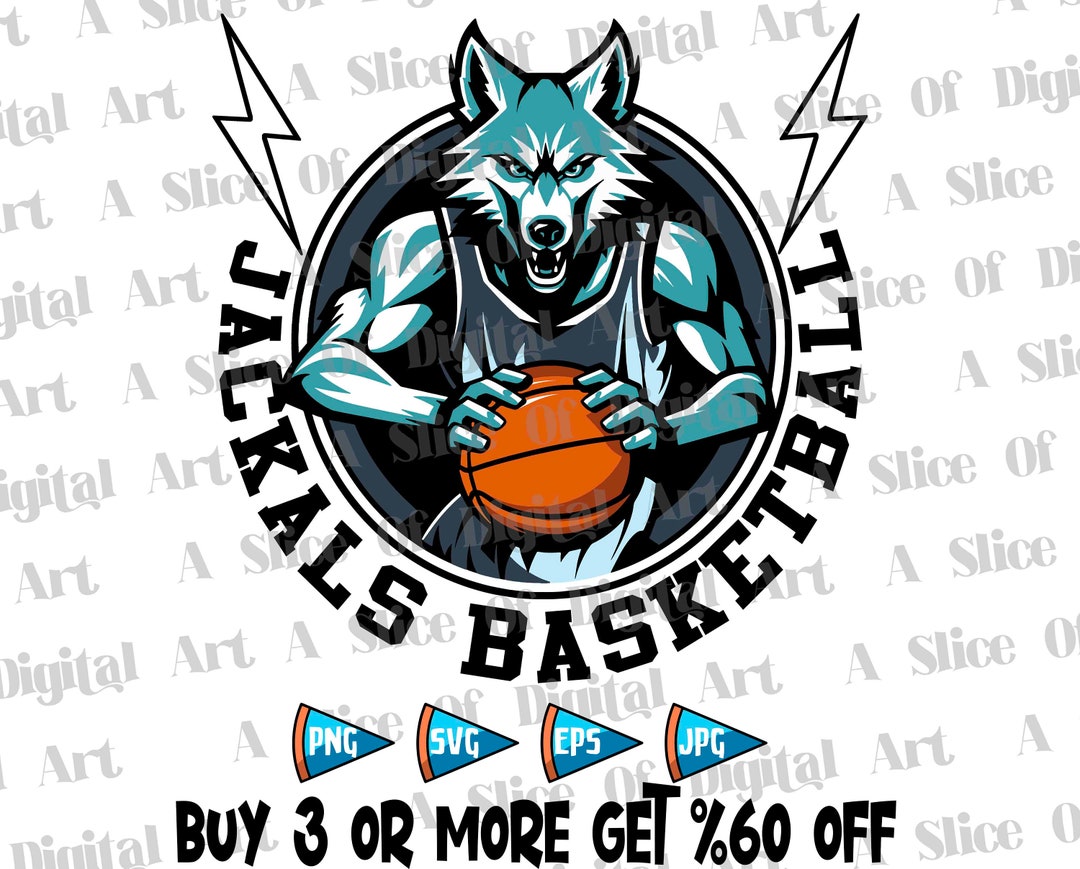 Jackals Basketball Teams SVG PNG EPS Strong Jackals Basketball Athletic ...