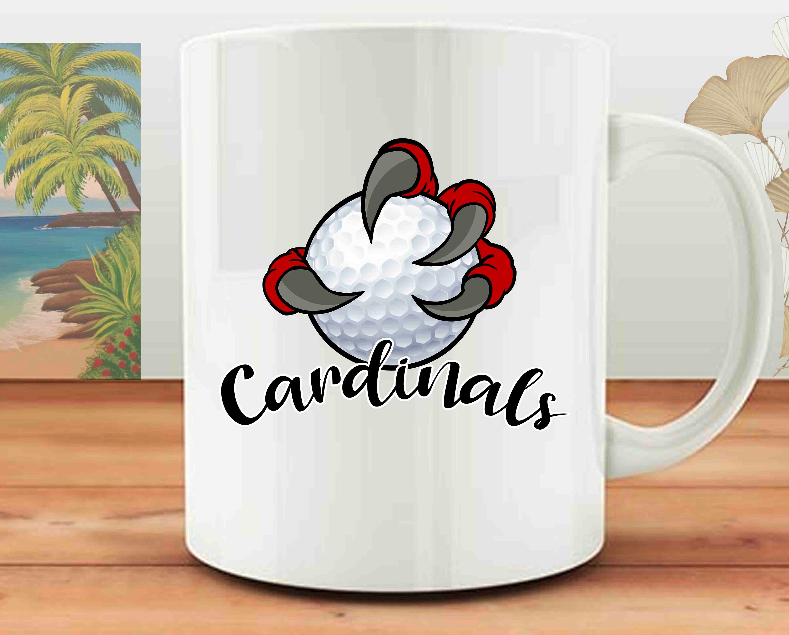 Cardinals Claw Golf Athletic Teams PNG Jpeg Go Cardinals Golf - Etsy