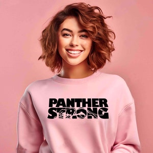 Panther Strong PNG SVG EPS Panthers Athletic Team Svg, Go Panthers Svg ...