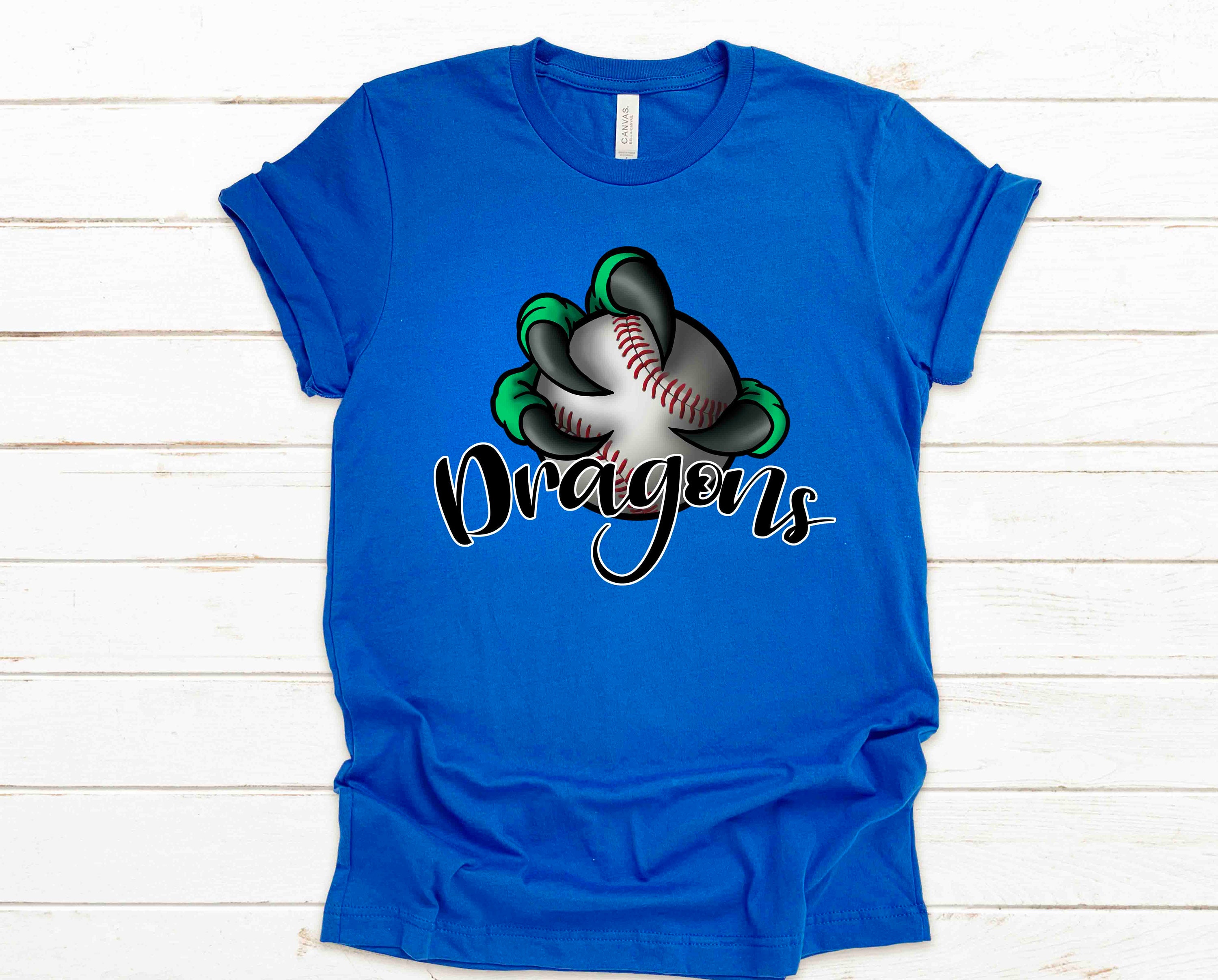 Dragons Claw Baseball Athletic Teams PNG JPEG, Go Dragons Baseball Png ...