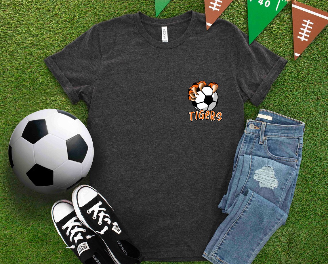 Tigers Soccer Athletic Teams PNG Jpeg Go Tigers Soccer Teams - Etsy