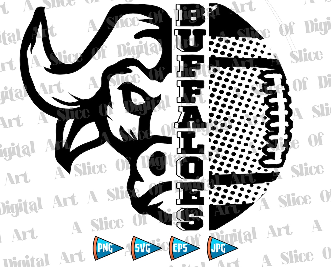 Buffaloes Football Athletic Team SVG PNG EPS Go Buffaloes Football ...