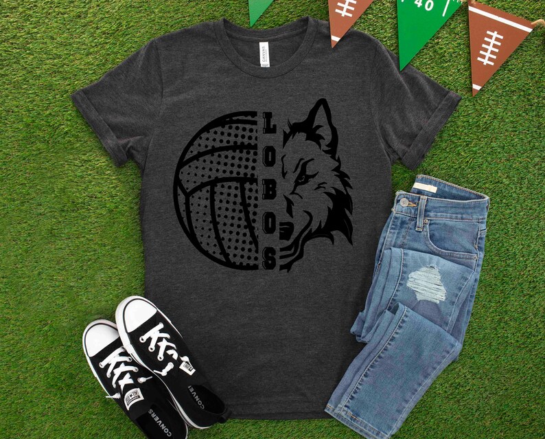 Lobos Volleyball Athletic Teams SVG PNG EPS Jpg Go Lobos - Etsy