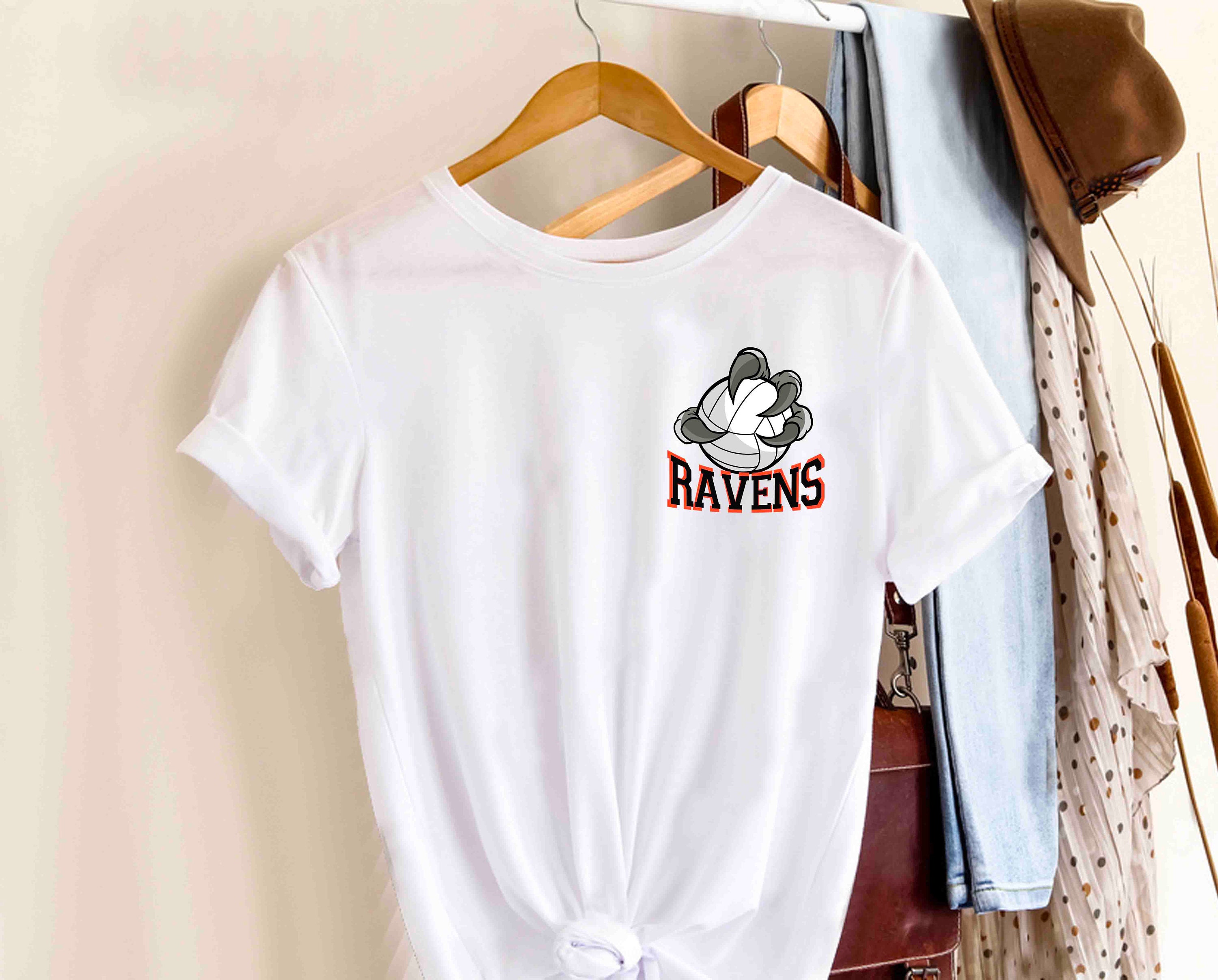 Ravens Claw Volleyball SVG PNG EPS Ravens Athletic Teams Svg, Go Ravens ...