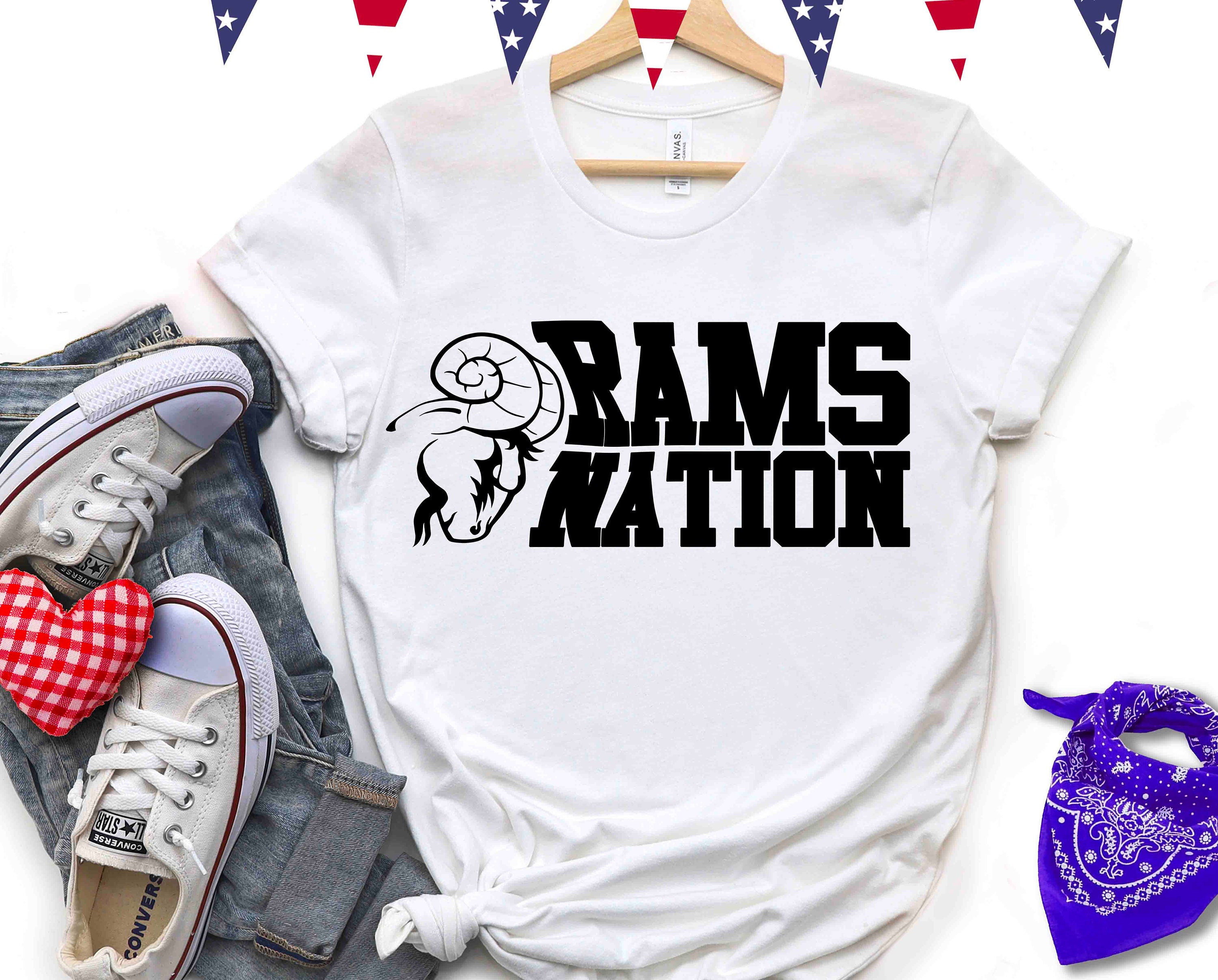 Rams Nation SVG PNG EPS Jpg Go Rams Rams Strong Rams Team Rams - Etsy