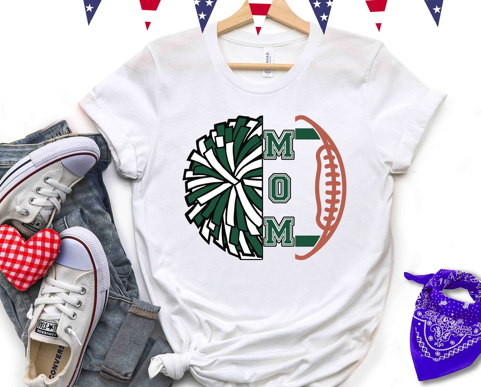 Football Mom And Cheer Mom Svg Png Football Mom Svg Etsy
