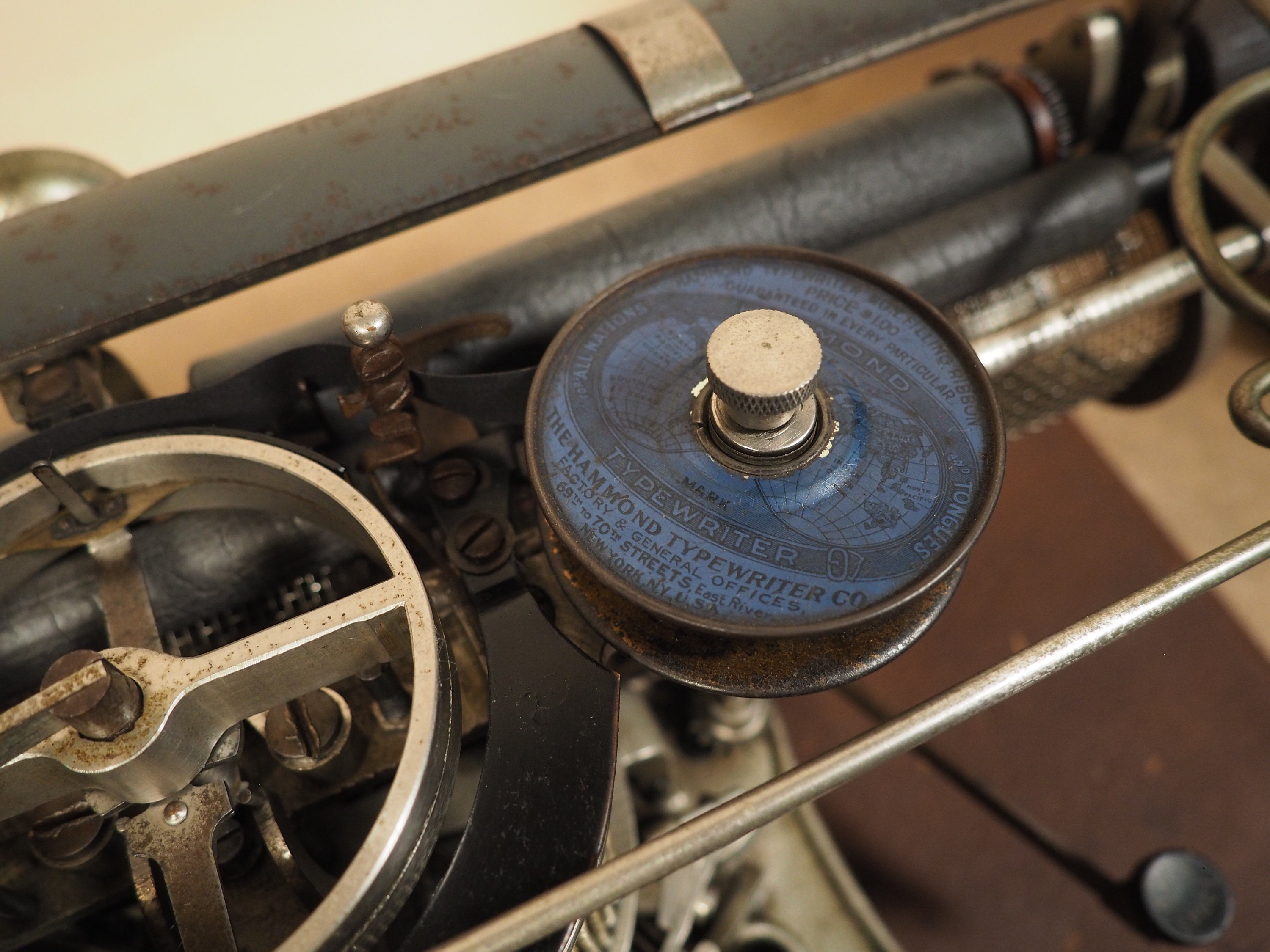 Hammond WIDE Carriage Typewriter Model 12 1906 Straight - Etsy