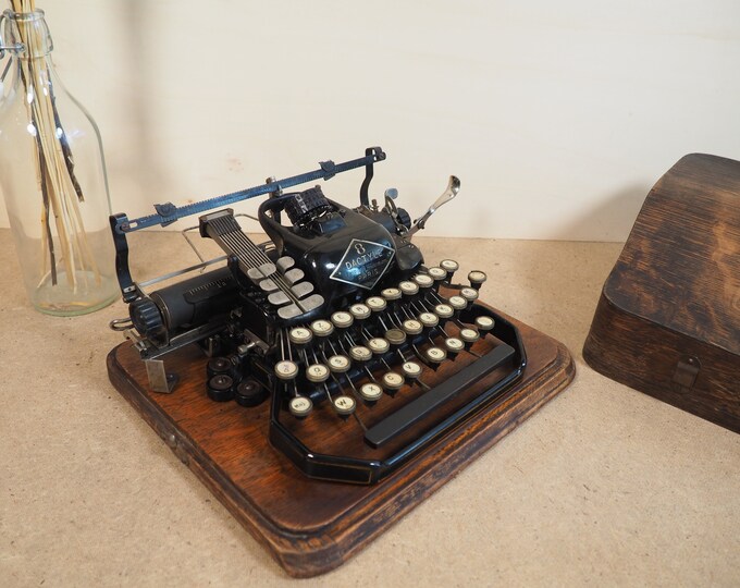 Typewriter Dactyle 8 1907 Blickensderfer French Model Rare Antique ...