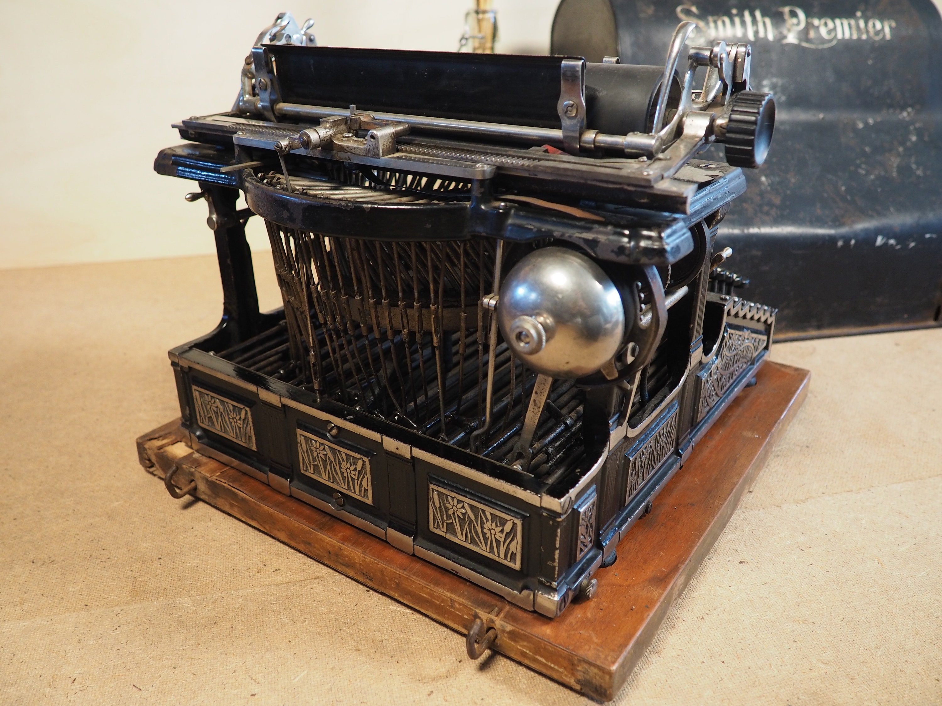 Smith Premier 1 Typewriter 1889 Rare Antique Typewriter Beautiful ...