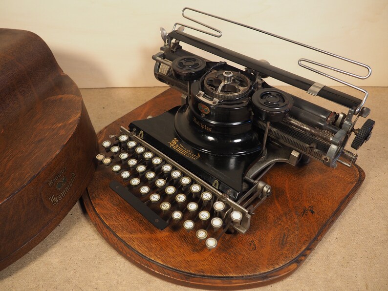 Typewriter Hammond Multiplex Wide-carriage 1915 Good Condition Antique ...