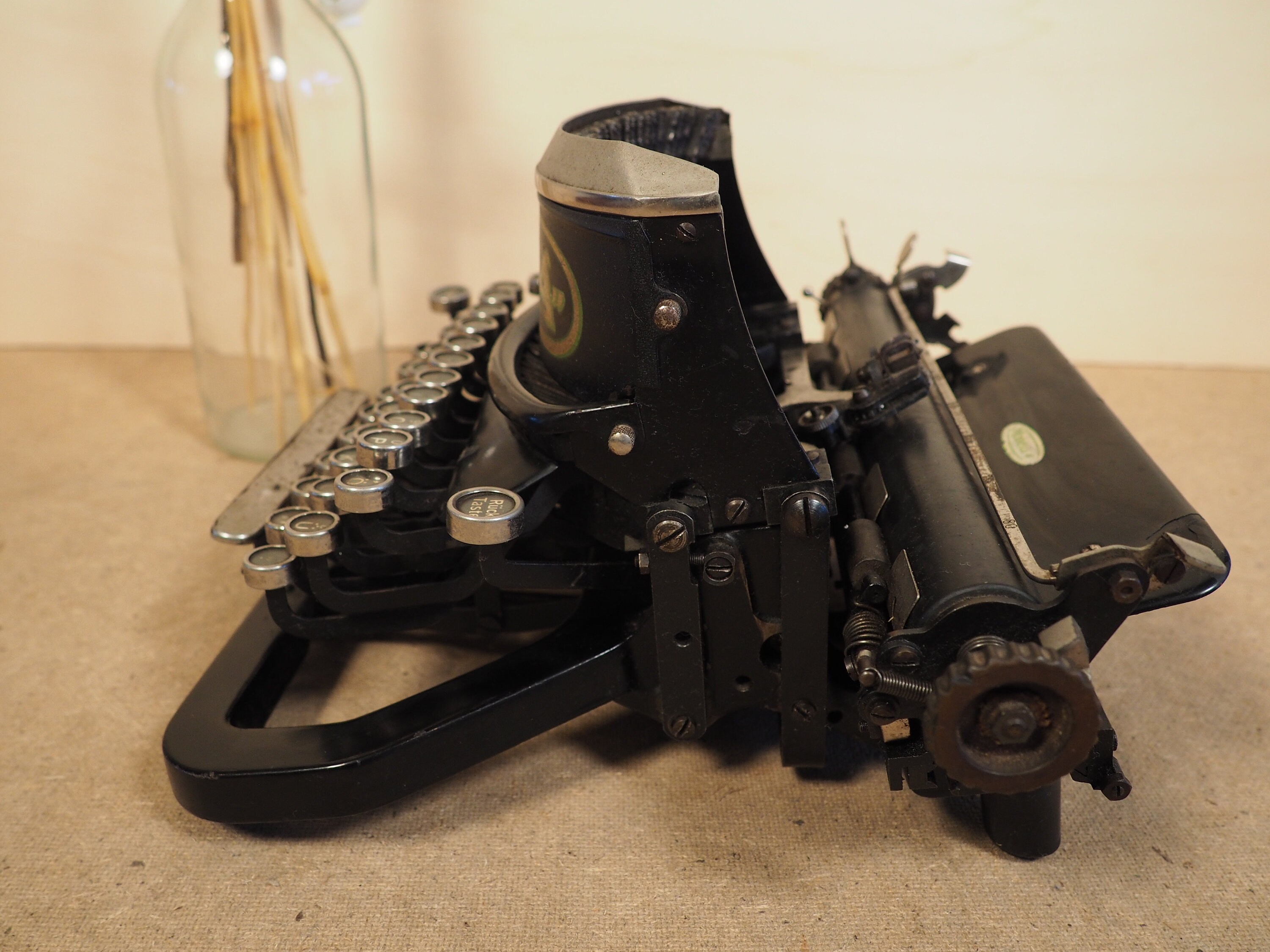 Typewriter ROFA 1924 Rare Antique Typewriter Vintage Schreibmaschine ...