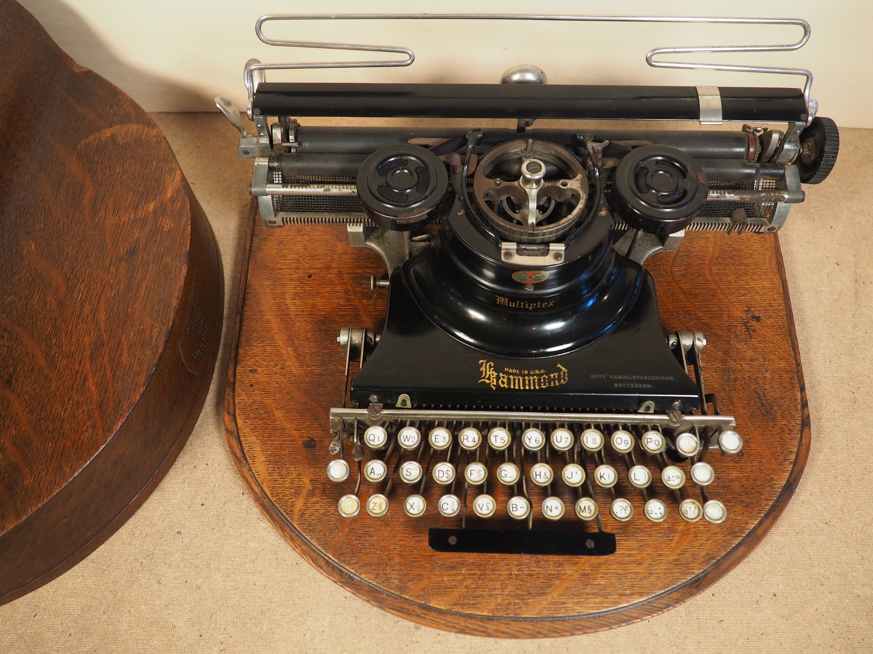 Typewriter Hammond Multiplex Wide-carriage 1915 Good Condition Antique ...