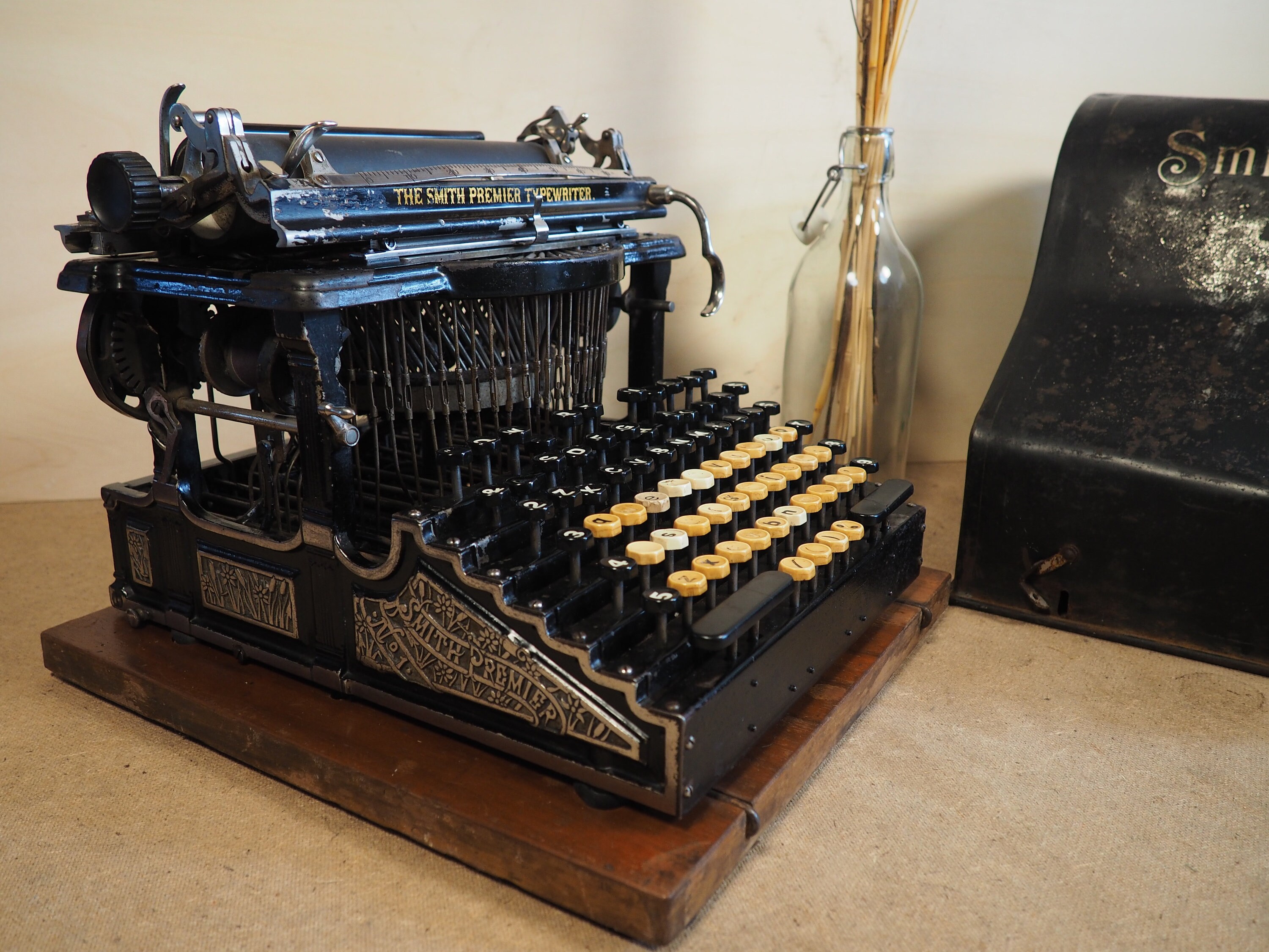 Smith Premier 1 Typewriter 1889 Rare Antique Typewriter Beautiful ...