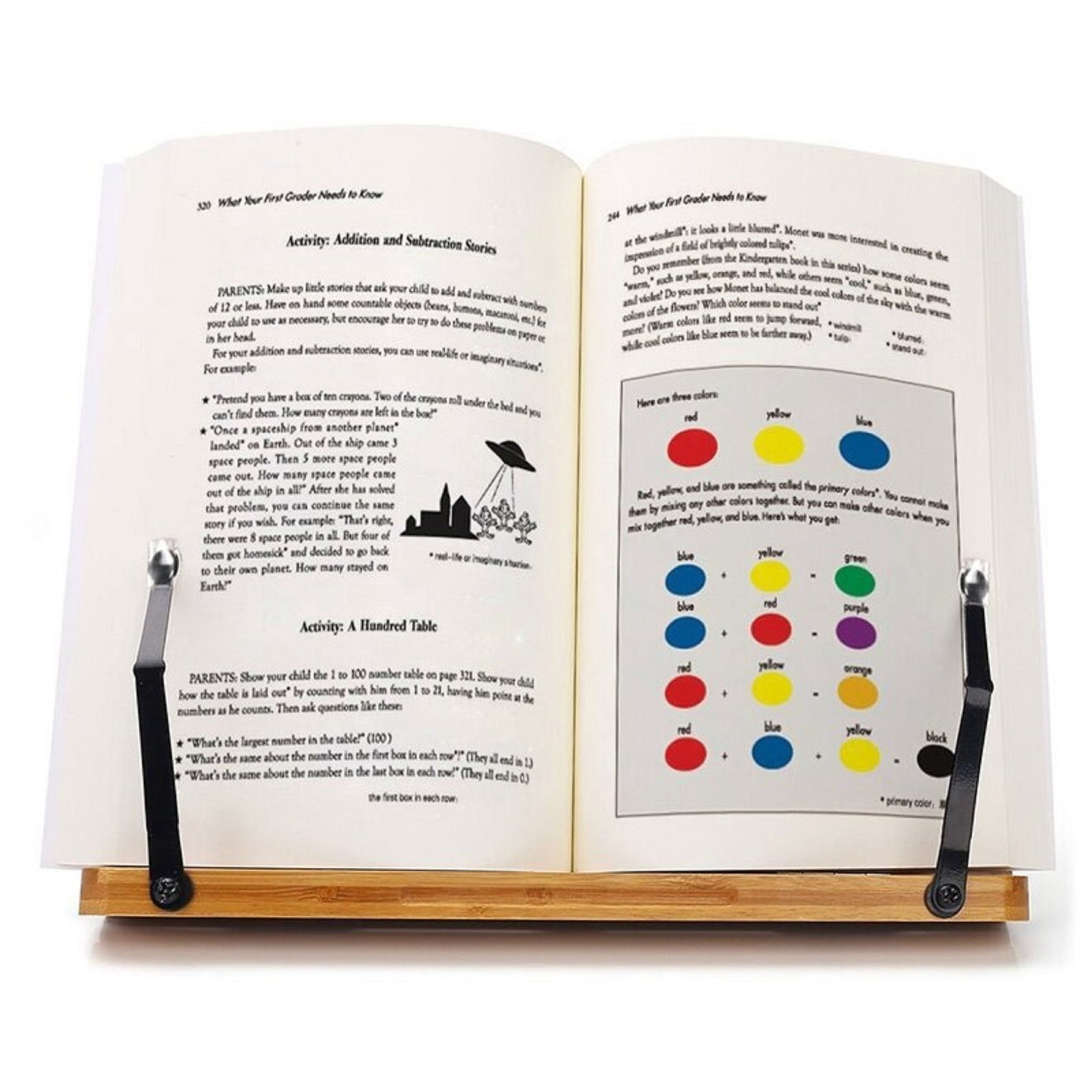 Handmade Bamboo Book Stand Adjustable Book Holder Tray - Etsy UK