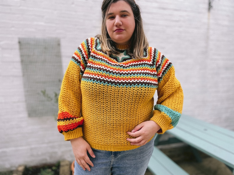 Star Girl Adult Jumper Crochet Pattern - Etsy