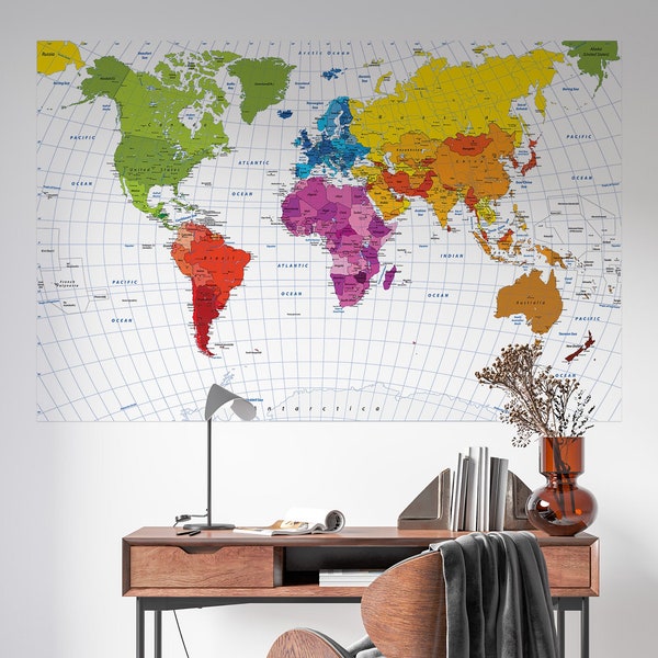 Push Pin World Map - Etsy UK