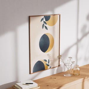 Watercolor Boho Collection Set of 3 Prints, Abstract Wall Art, Boho 3 ...