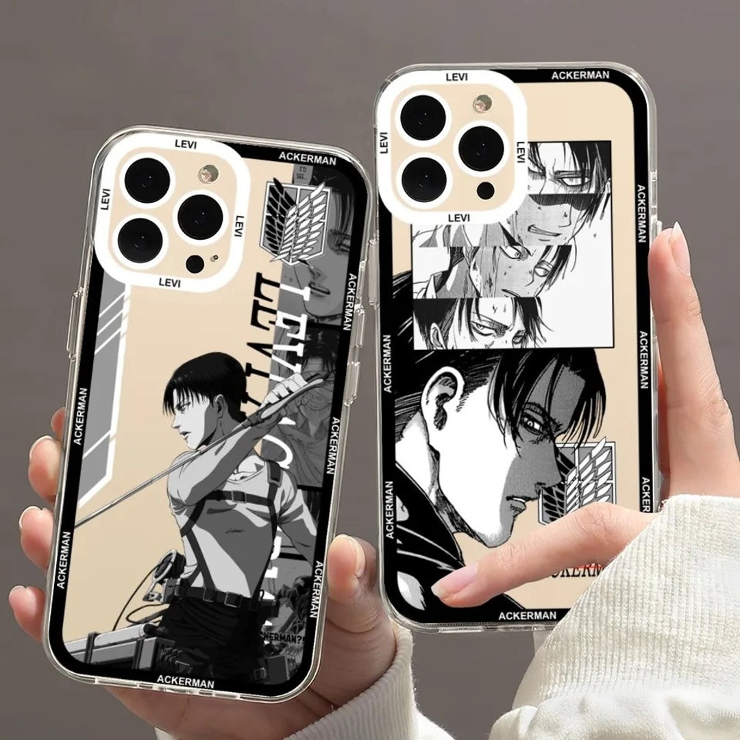 Attack on Titan Levi Ackerman Minimal Phone Case Cover Skin - Etsy