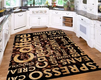 Coffee Kitchen Rug - Etsy