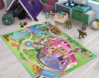 Princess Room Rug - Etsy
