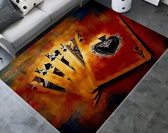 Playing Cards Rug - Etsy