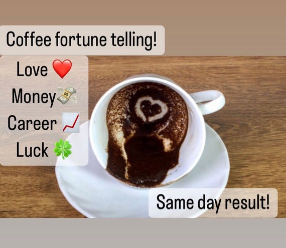 Turkish Coffee Fortune Telling Tarot Fortune Tasseomancy | Etsy