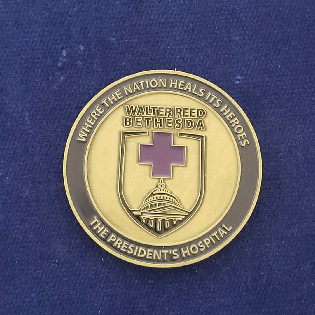 Challenge Coin Walter Reed Bethesda - Etsy