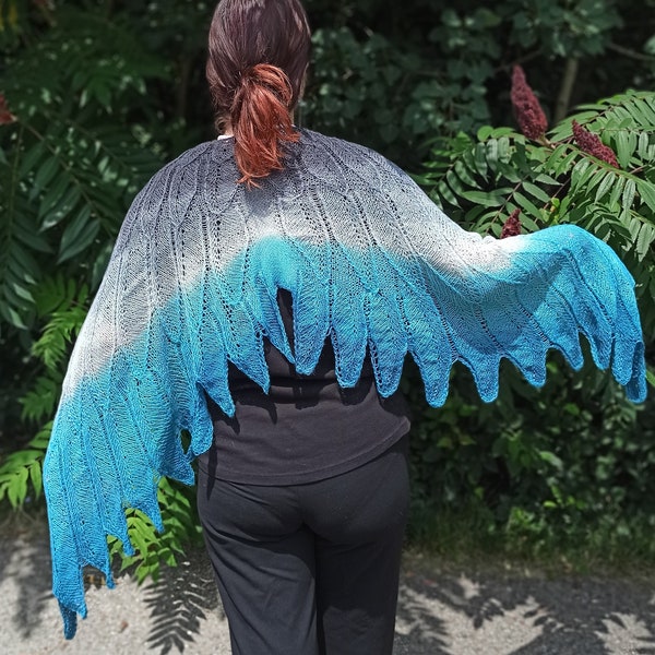 Wing Shawl - Etsy
