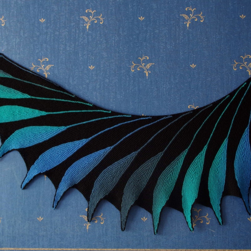 Dragon Shawl Pattern - Etsy
