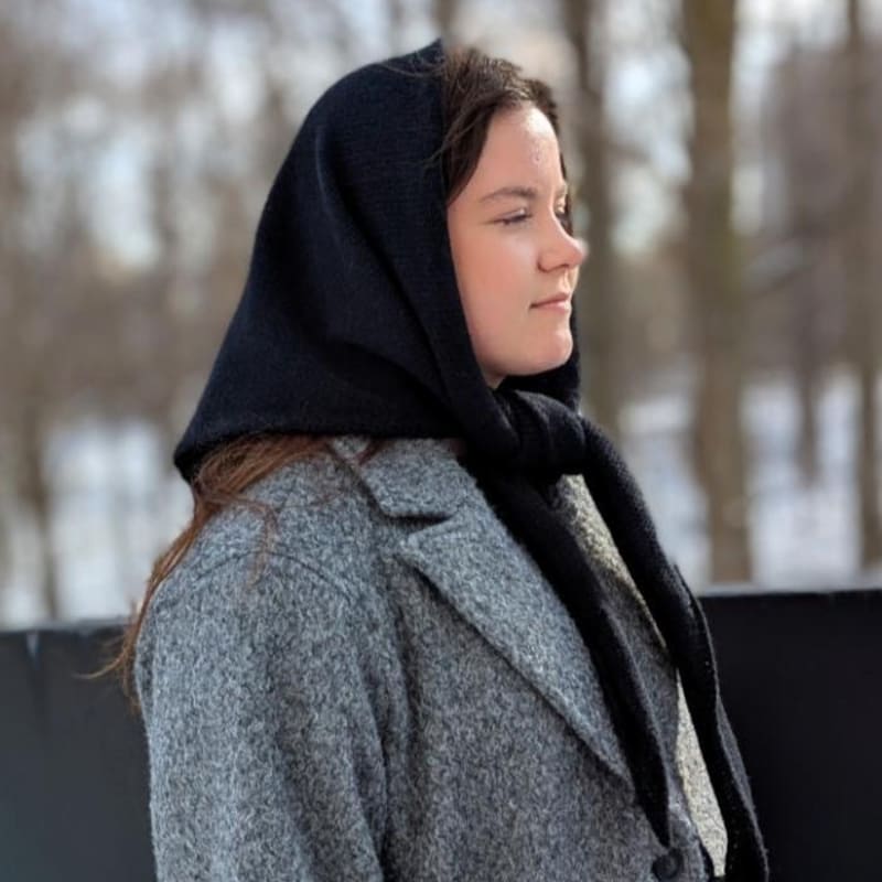 Triangle Scarf Bright - Etsy